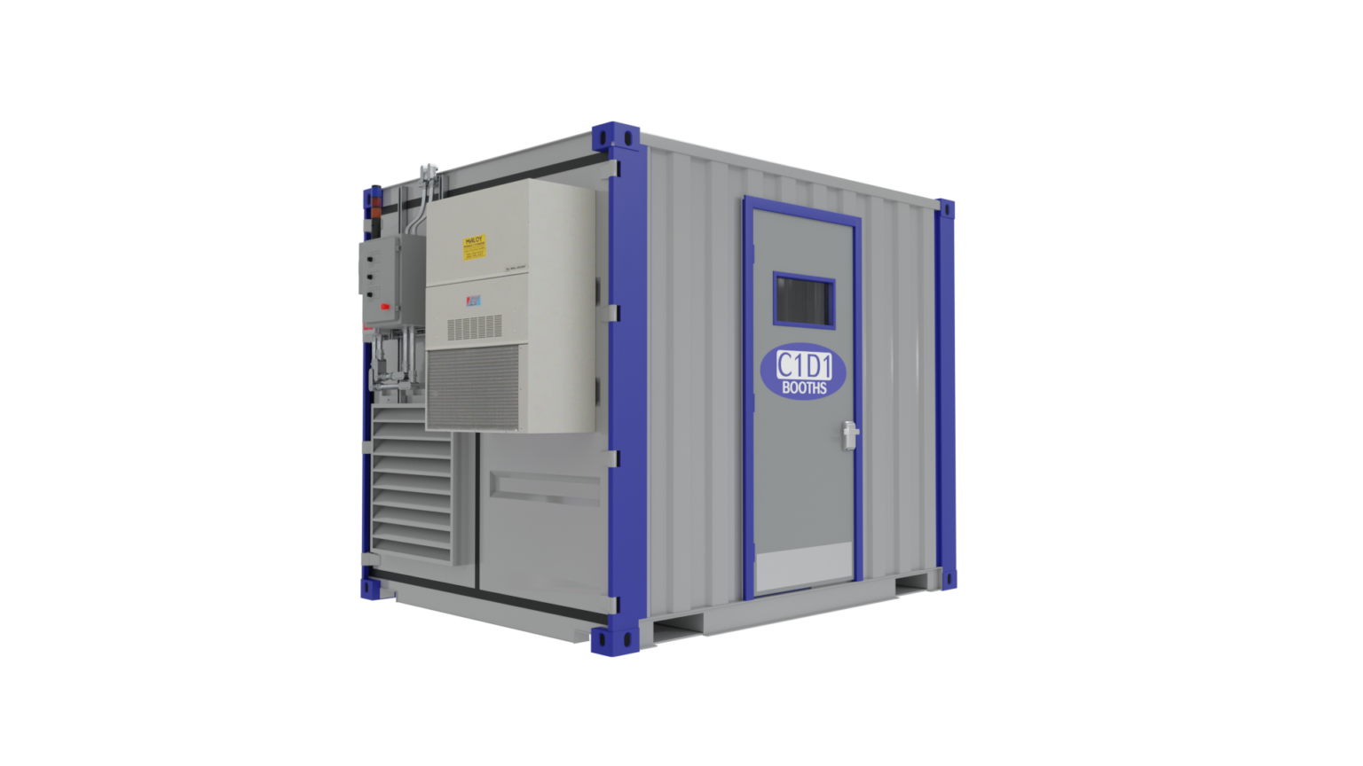 C1D1 Extraction Booth | LEL Gas Detector | C1D1 Booths