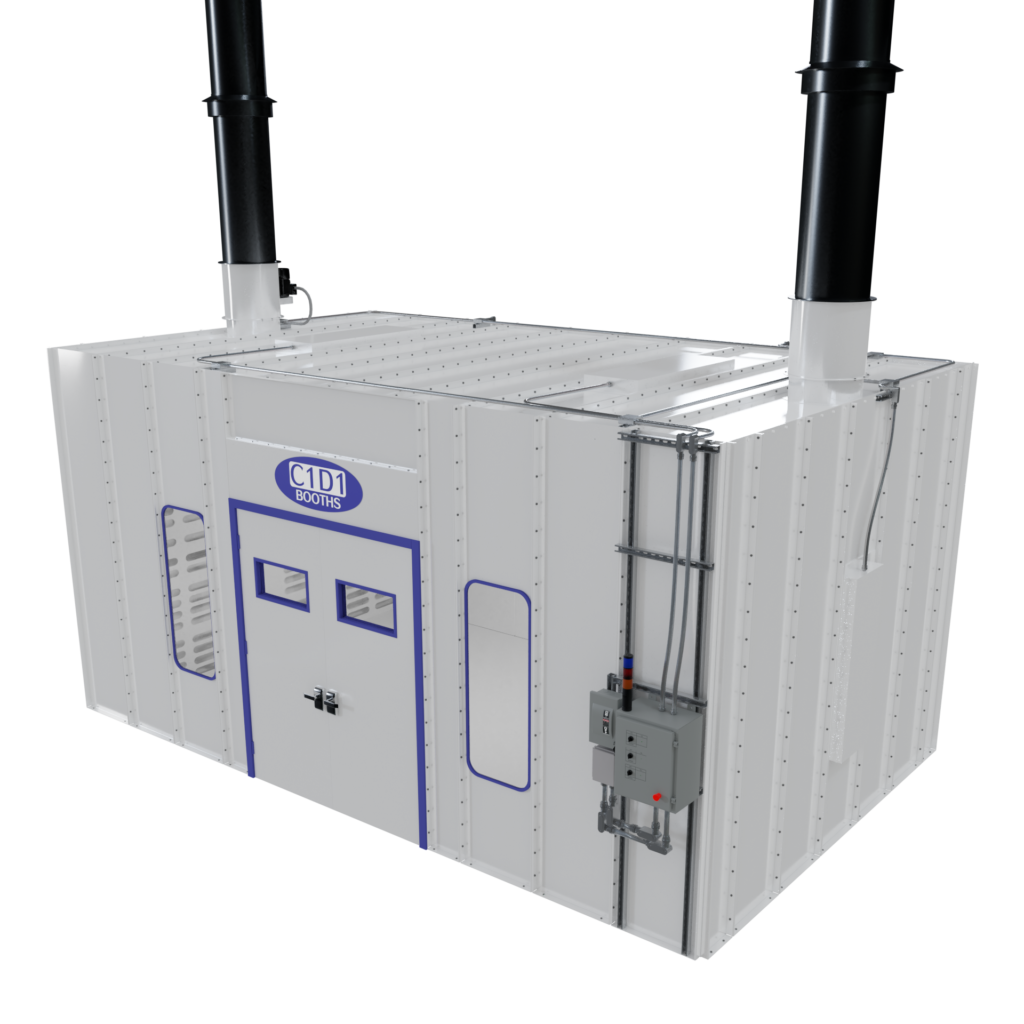 Ceres 12 Extraction Pre-Engineered Lab Booth | C1D1 Booths