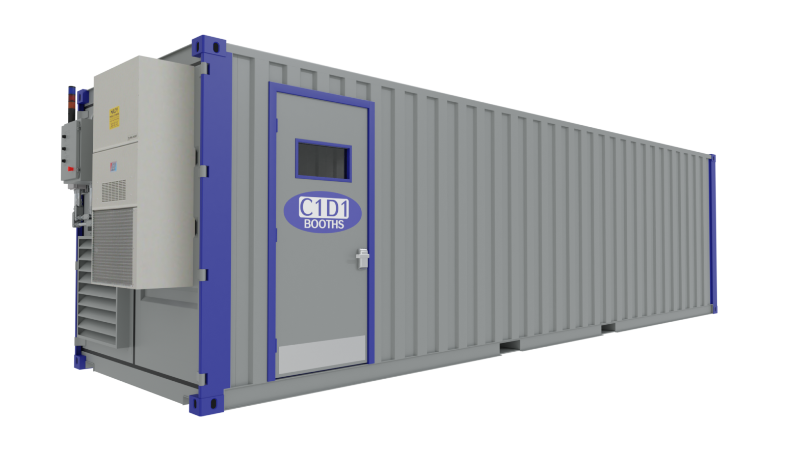 C1D1 Shipping Container | C1D1 Enclosure | C1D1 Booths