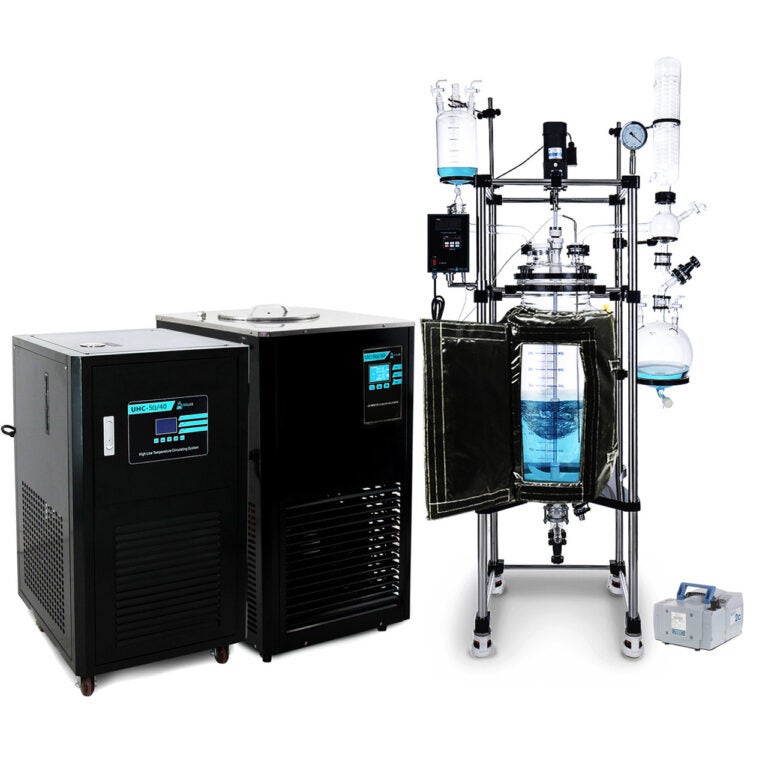 100L Jacketed Glass Reactor ETL Certification | C1D1 Booths