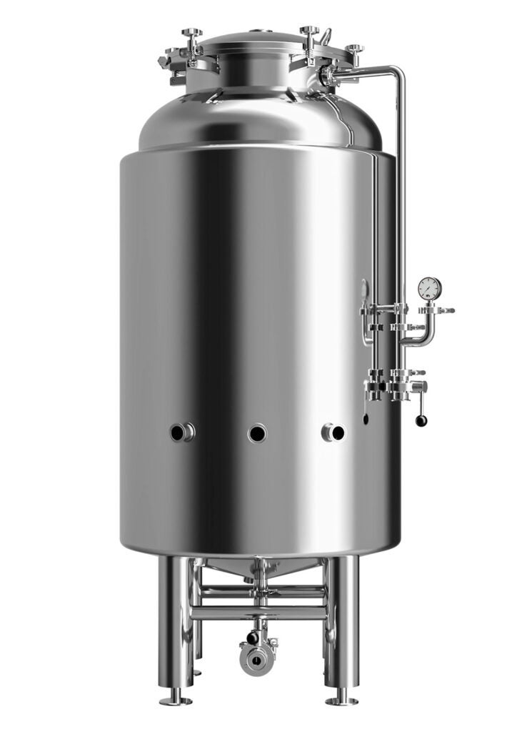 Stainless Steel Jacketed Brite Tank - C1D1booths.com